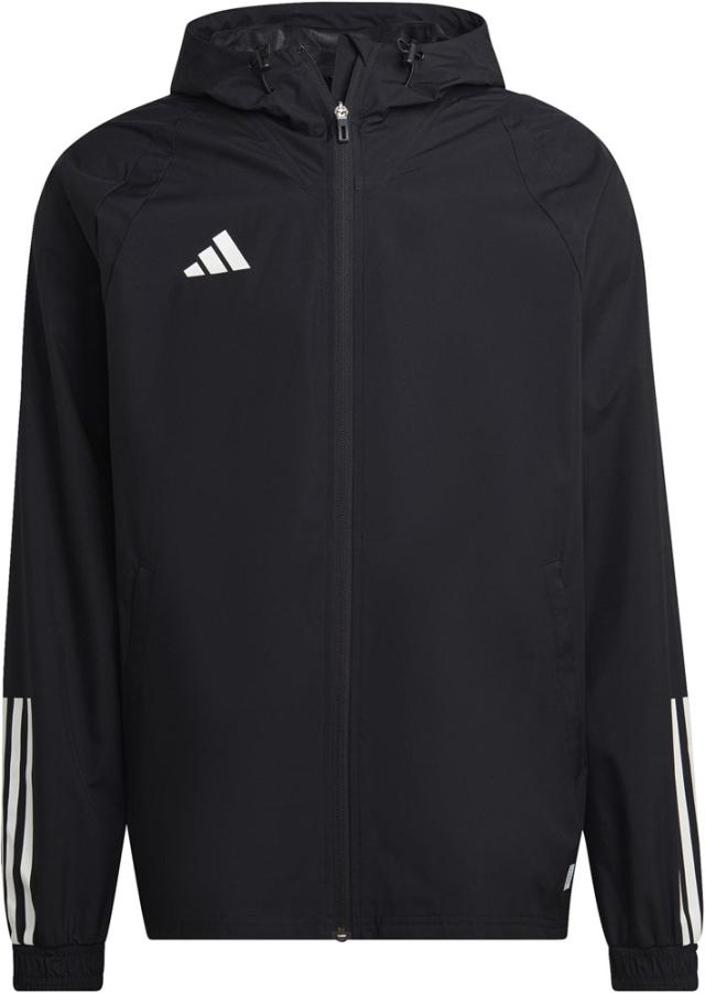 アディダス メンズ ティロ 23 コンペティション オールウェザージャケット（ブラック・サイズ：J/L） adidas DI376 ...