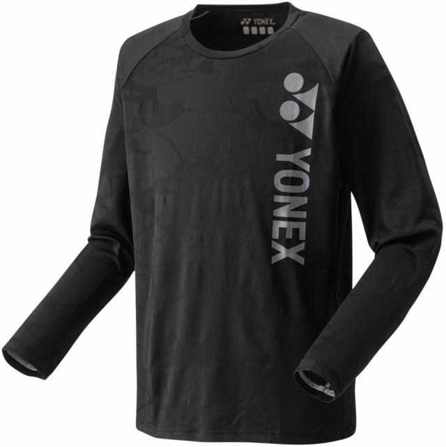 ヨネックス YO-16657-007-S ユニセックス ロングスリーブTシャツ（ブラック・サイズ：S）[YO16657007S] 返品種別Aの ...