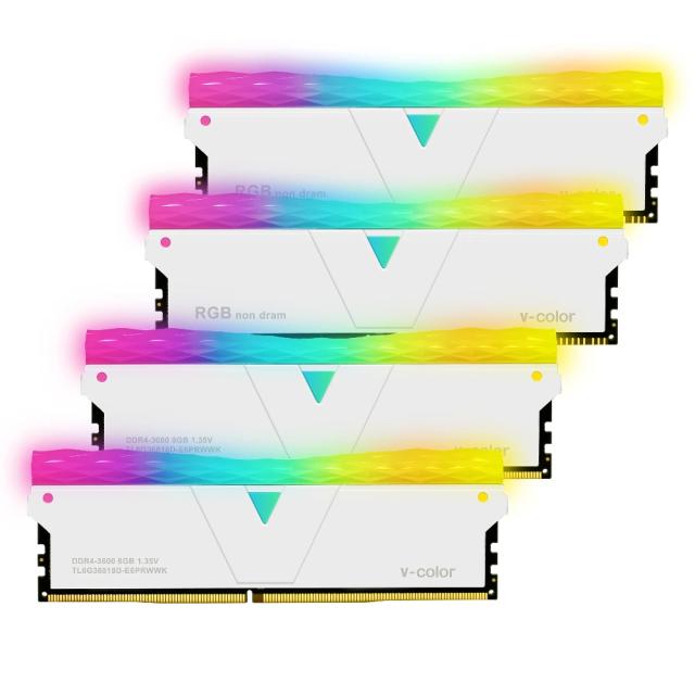 V-Color SCCTL8G36818DE6PRWWK PRISM PRO RGB SCC Series PC4-28800 / DDR4 ...