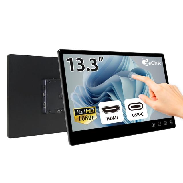 GeChic（ゲシック） ON-LAP/T131A 13.3型 タッチパネル搭載 モバイルモニター[ONLAPT131A] 返品種別Aの通販はau PAY マーケット - Joshin web ...