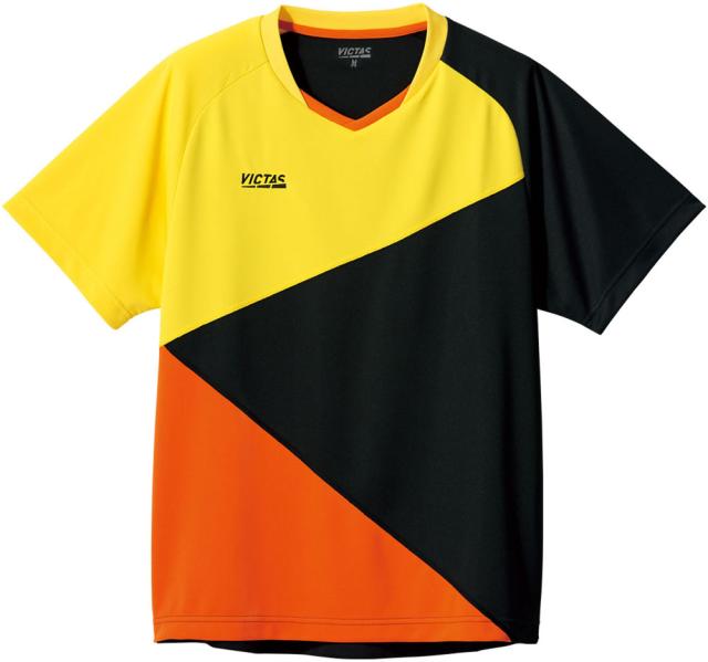 ヴィクタス 卓球用ゲームシャツ（ジュニア）（イエロー×ブラック・サイズ：140） TSP-612103-3010-140返品種別Aの通販はau PAY マーケット - Joshin web ...