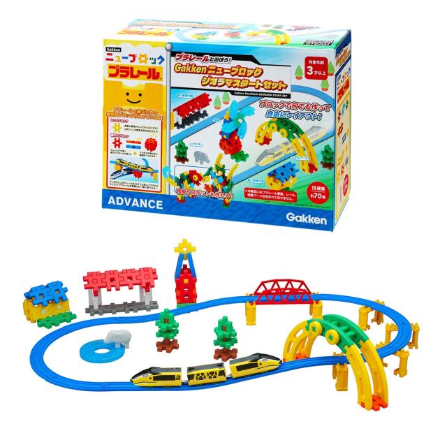 学研ステイフル Gakkenニューブロック プラレールと遊ぼう！ Gakkenニューブロック ジオラマスタートセット 返品種別Bの通販はau PAY マーケット - Joshin web 家電 ...