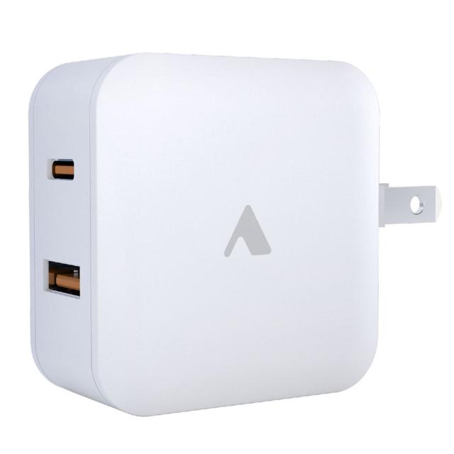 ALPEX（アルペックス） PD-AC02W PD20W対応 TYPE-C 1ポート /USB1ポート AC充電器（ホワイト）[PDAC02W ...