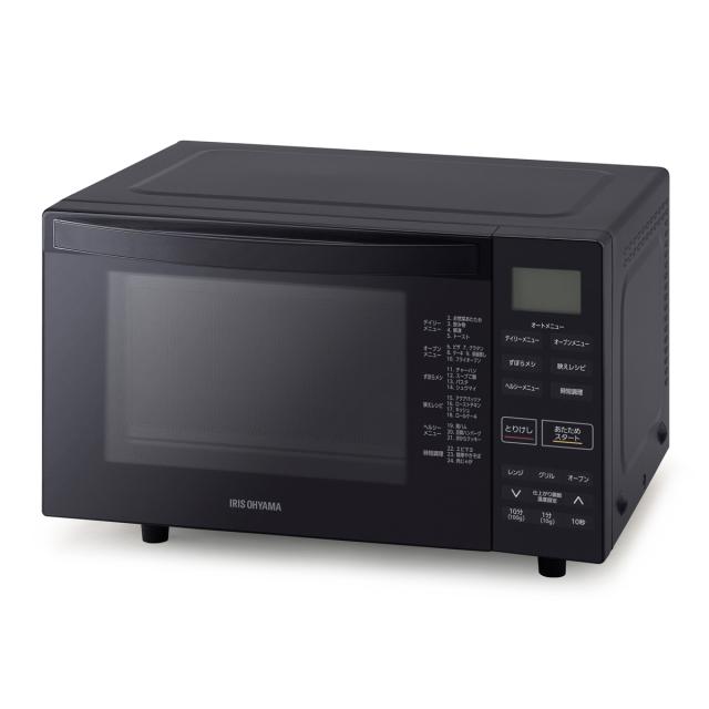 アイリスオーヤマ KMO-F1810-B オーブンレンジ 18L ブラックIRIS OHYAMA[KMOF1810B] 返品種別Aの通販はau PAY マーケット - Joshin web ...