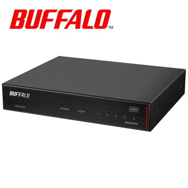 BUFFALO （バッファロー） LXW-2G5 ギガ対応 5ポート スイッチングハブ[LXW2G5] 返品種別Aの通販はau PAY マーケット - Joshin web 家電・PC・ホビー ...