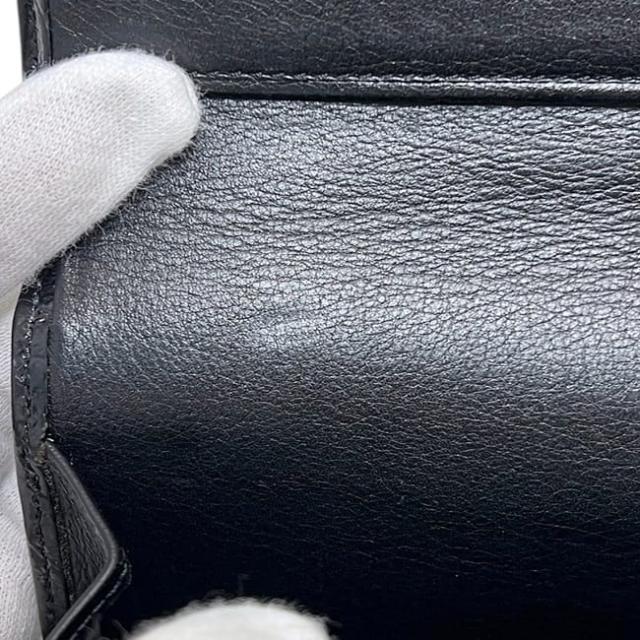 カルティエ 二つ折り 財布 ブラック ハッピーバースデー 美品