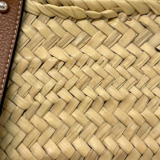 ロエベ かごバッグ バスケット バッグ S スモール ベージュ ブラウン