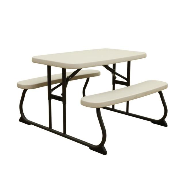 【送料無料】展示品 LIFETIME キッズ用 ピクニックテーブル 北海道・沖縄・離島 配送不可 併 D