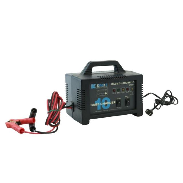 【送料無料】キサカ KISAKA バスチャージャー10 MP0210 ディープサイクル バッテリー充電器 沖縄・離島 配送不可 併 J1E