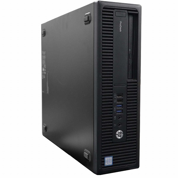 デスクトップパソコン 中古 HP Pro Desk 600 G2 SFF 単体 Windows10 64bit Core i3 6100 ...