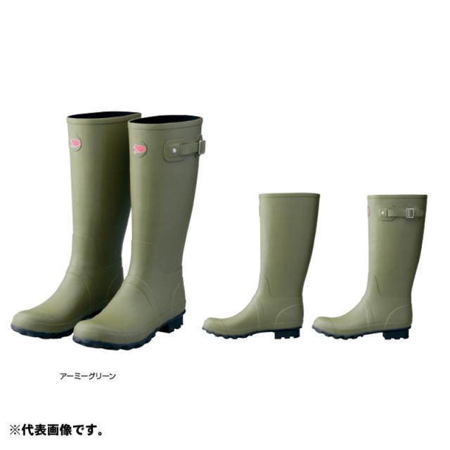 がまかつ(Gamakatsu)　GM4529 レインブーツ M アーミーグリーン　　【釣具　釣り具】