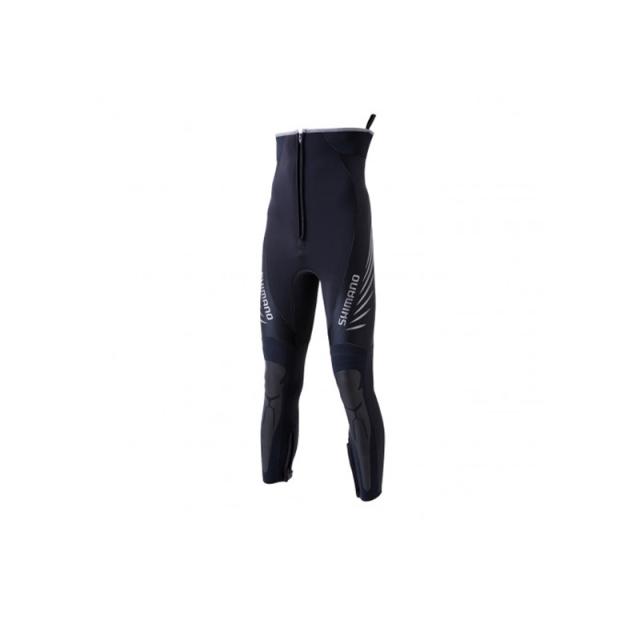 シマノ FI-021U ブラックパールフィット鮎タイツ 2.5mm ブラック LA