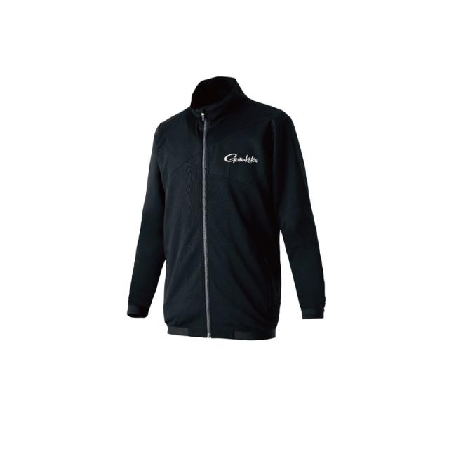 がまかつ GM3637 スウェットジャケット SS ブラック【在庫限り特価】　　【釣具　釣り具】