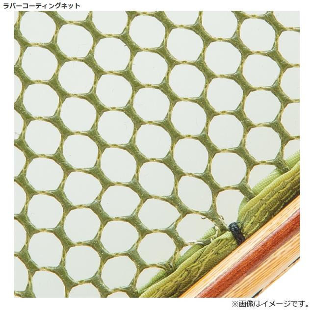 バレーヒル ハンドメイドリリースネット S 40cm オリーブ 【釣具 釣り