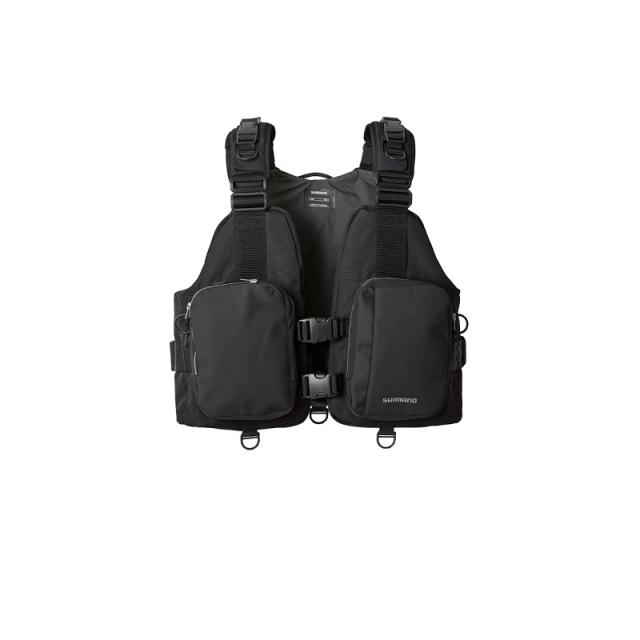 シマノ VF-036V デタッチャブルゲームベスト F ブラック【在庫限り特価】　【在庫限り特価】