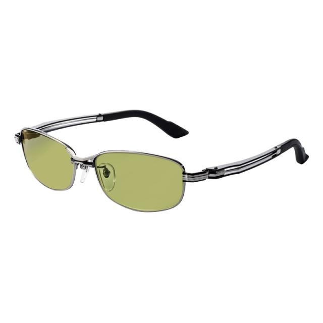 Zeque（ゼクー） F-2001 Feiz フェイズ 57 マットクローム イーズグリーン