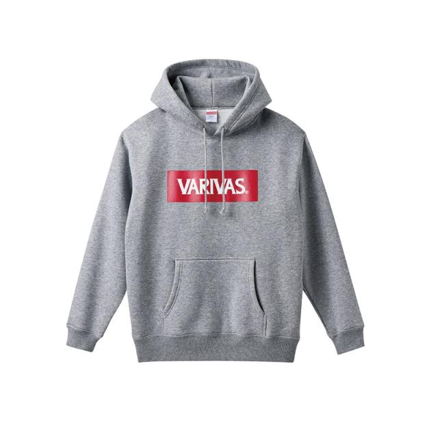 バリバス VAAW-30 公魚工房プルオーバーパーカー S グレー　【釣具　釣り具】