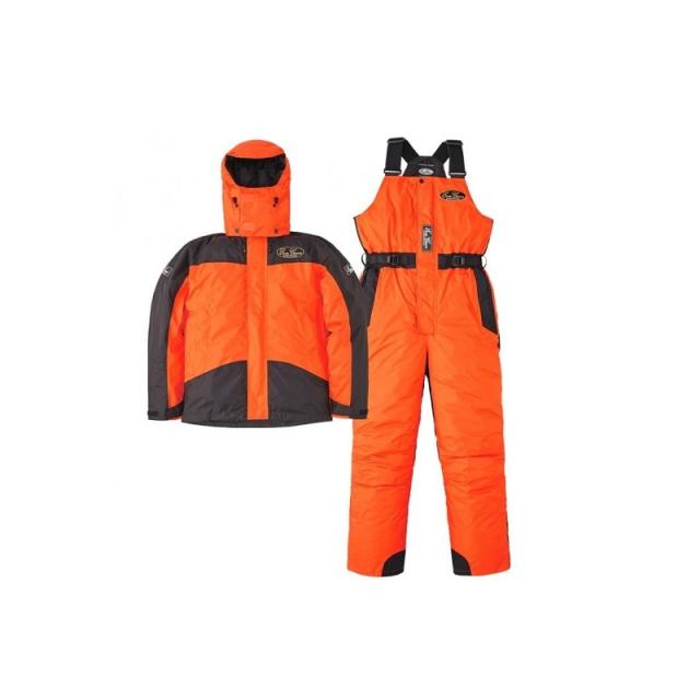 エバーグリーン E.G.ホットスーツ2 EGHS-02 L ファイアーオレンジ/ブラック　【釣具　釣り具】