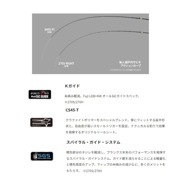 エイテック kaijin 瀬戸内サビキ 300S/PI 【釣具 釣り具】の通販はau