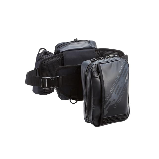 リバレイ 7696 RBB ロックショアサポーター ブラック/グレー　【釣具　釣り具】