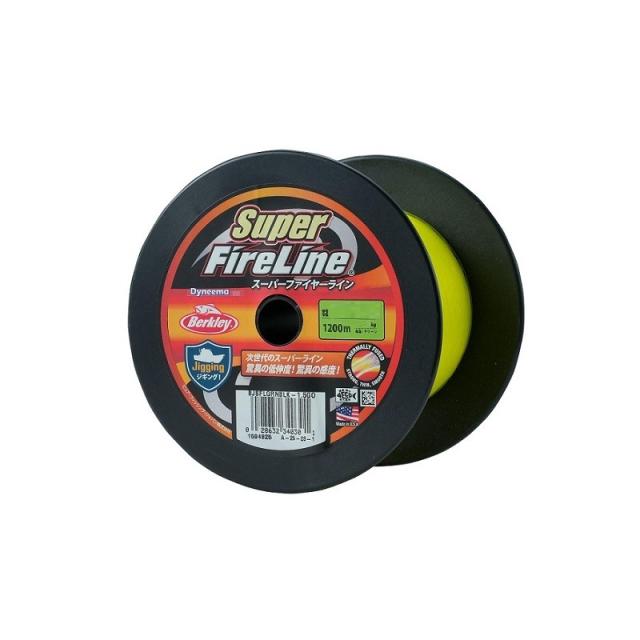 バークレイ スーパーファイヤーライン 1200m 1.0号 16LB グリーン