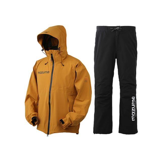 オレンジブルー MZRS-756 mazume コアレインスーツ タン S