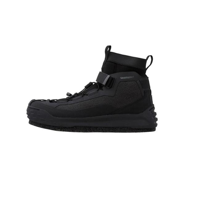 シマノ FS-020X ドライロックシューズ カットラバーピンフェルト 26.0cm チャコール