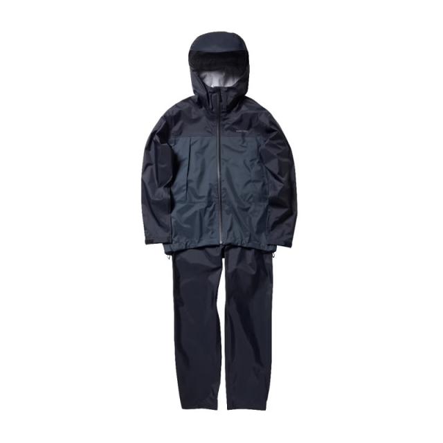 シマノ RA-047X 3レイヤー レインスーツ WM ブラック　【釣具　釣り具】