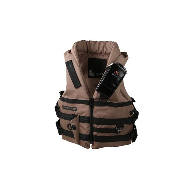 オレンジブルー MZLJ-772 mazume コンタクトライフジャケット タン F