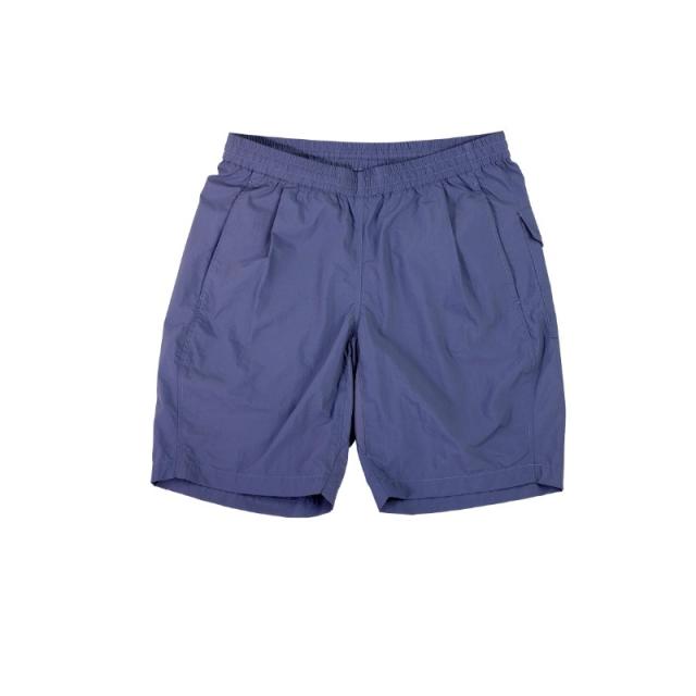 アブ Abu ナイロンユーティリティテーパードショートパンツ ブルーグレー XL