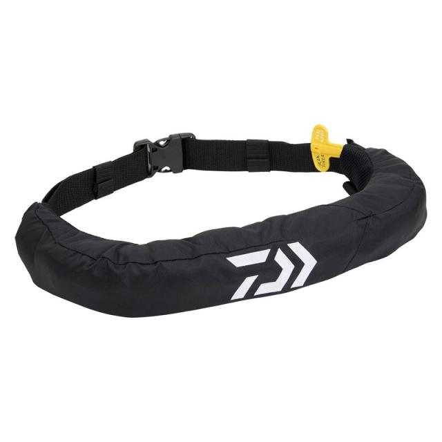 ダイワ DF-2724 インフレータブルライフジャケット (ウエストタイプ自動・手動膨脹式) ブラック フリー