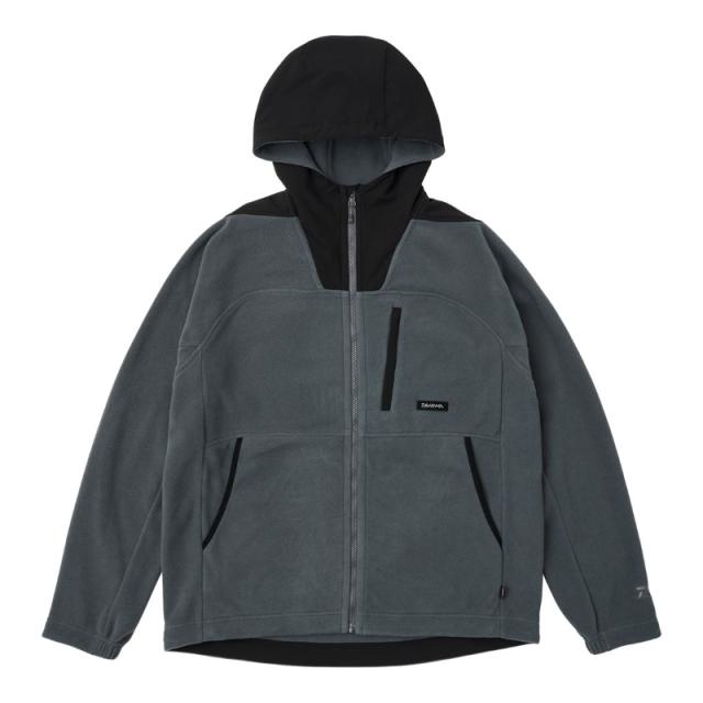 ダイワ DJ-5924 POLARTEC フリースフーディージャケット ガンメタル 2XL
