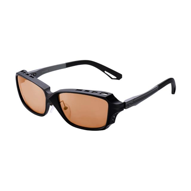 ゼクー F-2241 SHADE シェイド マットブラック/ガンメタル ラスターオレンジ (LO)