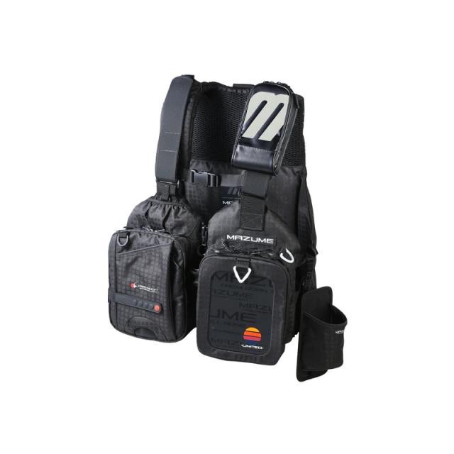 オレンジブルー MZLJ-827 mazume レッドムーンライフジャケットIX ブラック F