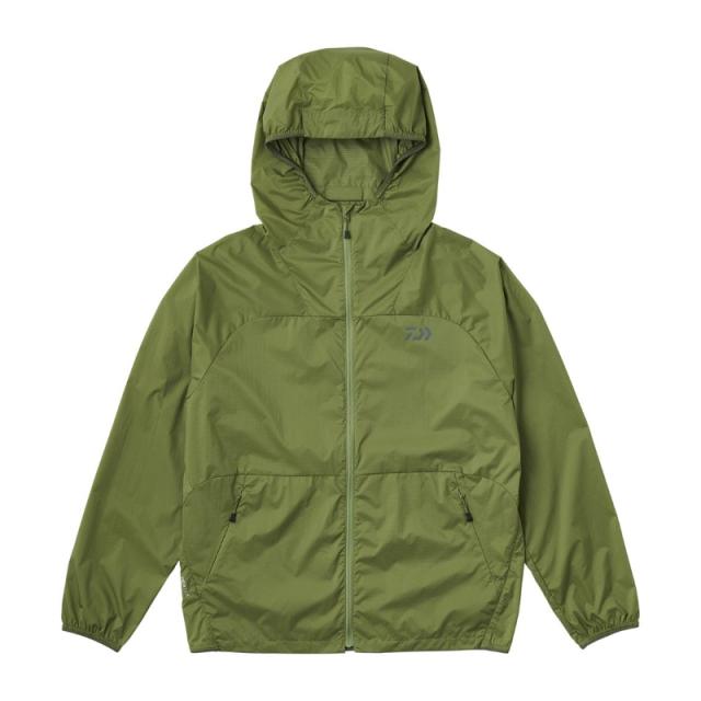 ダイワ DJ-5025 PERTEX ポケッタブルフーディジャケット マッチャ 2XL