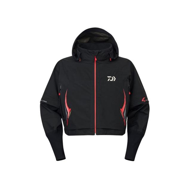 ダイワ DR-1425J スペシャル GORE-TEX ベリーショートレインジャケット ブラック 2XL