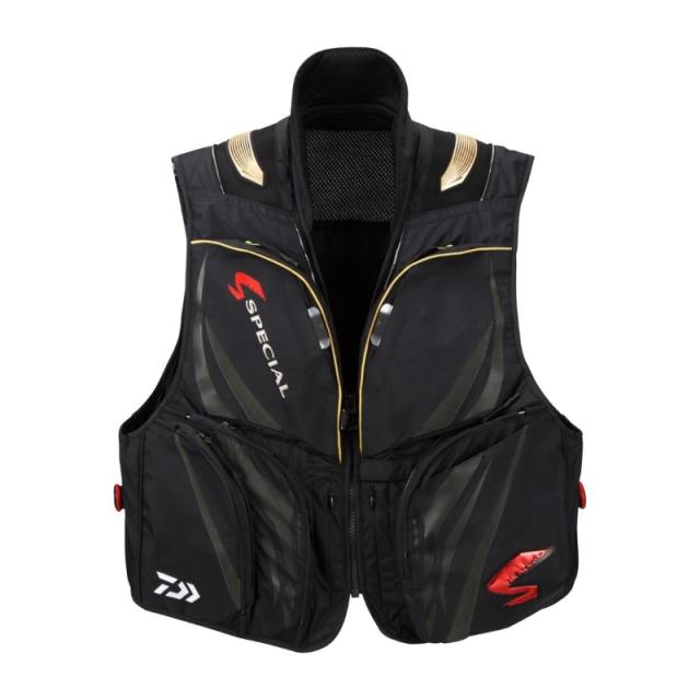 ダイワ DV-1025 スペシャル バリアテック ショートベスト マスターブラック 2XL