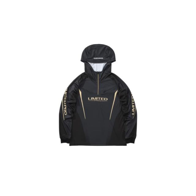 シマノ SH-124Y リミテッドプロ ハーフジップフーディ S リミテッドブラック