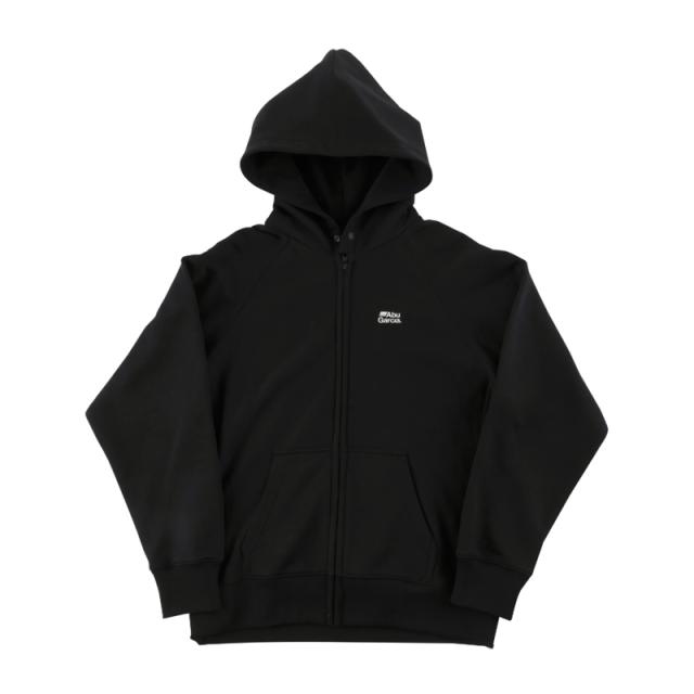 アブ シャドウロゴスウェットフーディー ブラック XL