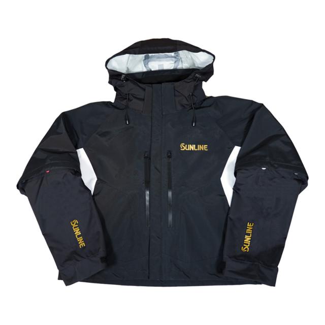 サンライン SUA-09216 S-DRY鮎ショートレインジャケット ブラック S