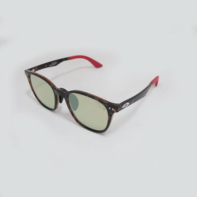 OSP O.S.P×TORHINO ポラライズド サングラス CHUI チュイ BRデミ イエローグリーン/シルバーミラー(ポラウィングライト)