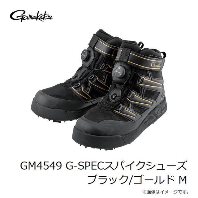 先行予約 ) がまかつ Gスペック スパイクシューズ GM4549 ブラック