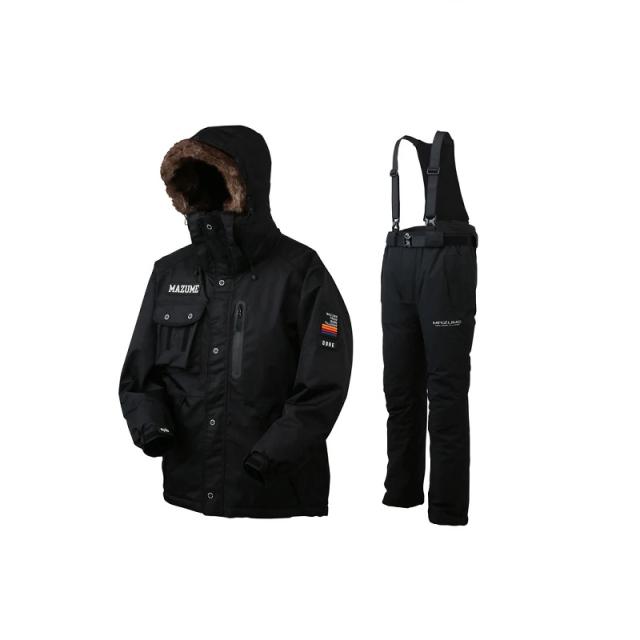オレンジブルー MZFW-865 mazume CORE ALL WEATHER SUIT ブラック M【釣り　防寒ウェア　防寒着】