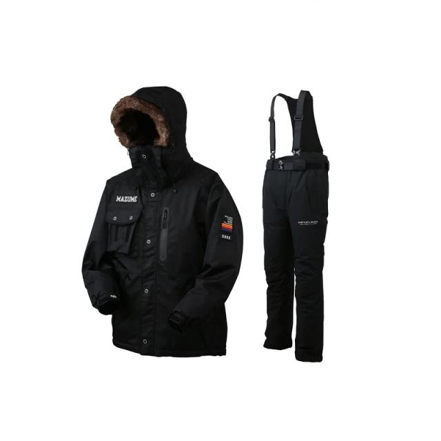 オレンジブルー MZFW-865 mazume CORE ALL WEATHER SUIT ブラック L【釣り　防寒ウェア　防寒着】