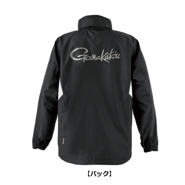 がまかつ GM3792 ウィンドブレーカー ブラック/ホワイト 3L