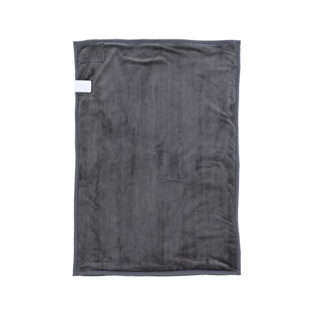 山善 すっぽり電気ひざ掛け 100×70cm グレー YHK-SP61