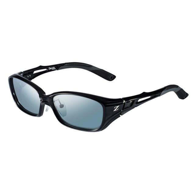 ゼクー F-1988 DEVON デヴォン クリアブラック/ブラック マスターブルー/シルバーミラー