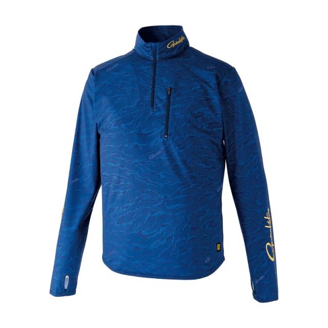 がまかつ GM3728 NFZジップシャツ ネイビー 3L