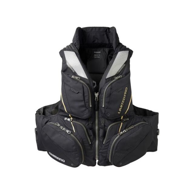 シマノ VF-130W リミテッドプロ フローティングベスト 枕付 M リミテッドブラック