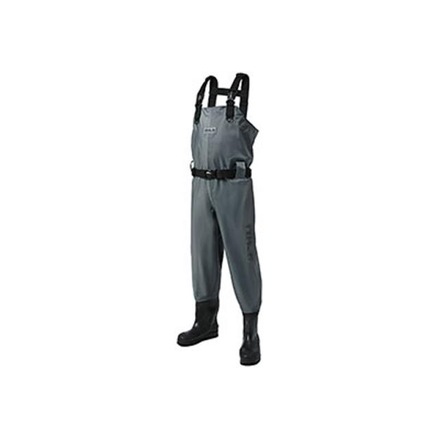 エクセル OH-003F チェストハイウェダー 70D (フェルトソール) M (25.0cm-25.5cm) グレー